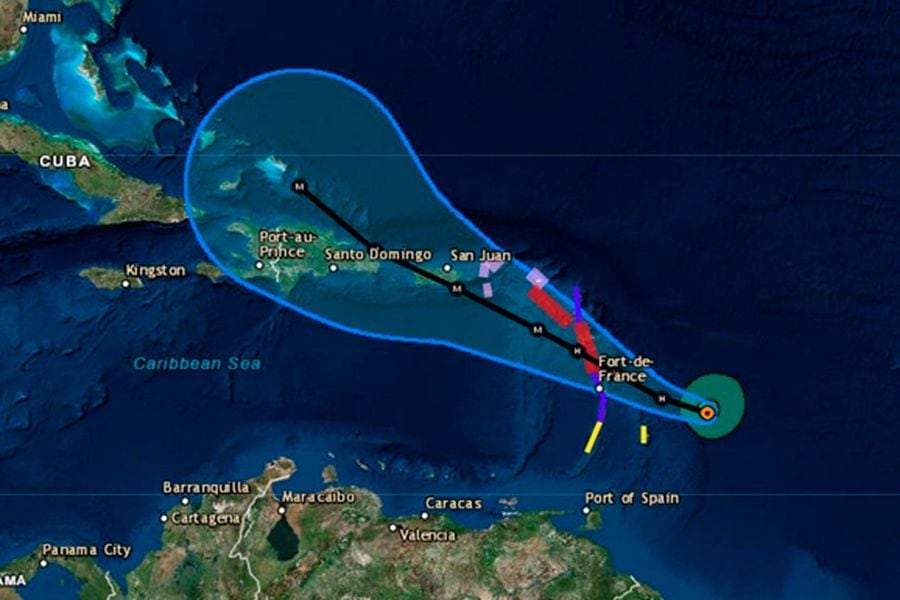 María Se Convierte En Huracán Y Avanza Hacia El Caribe La Tercera