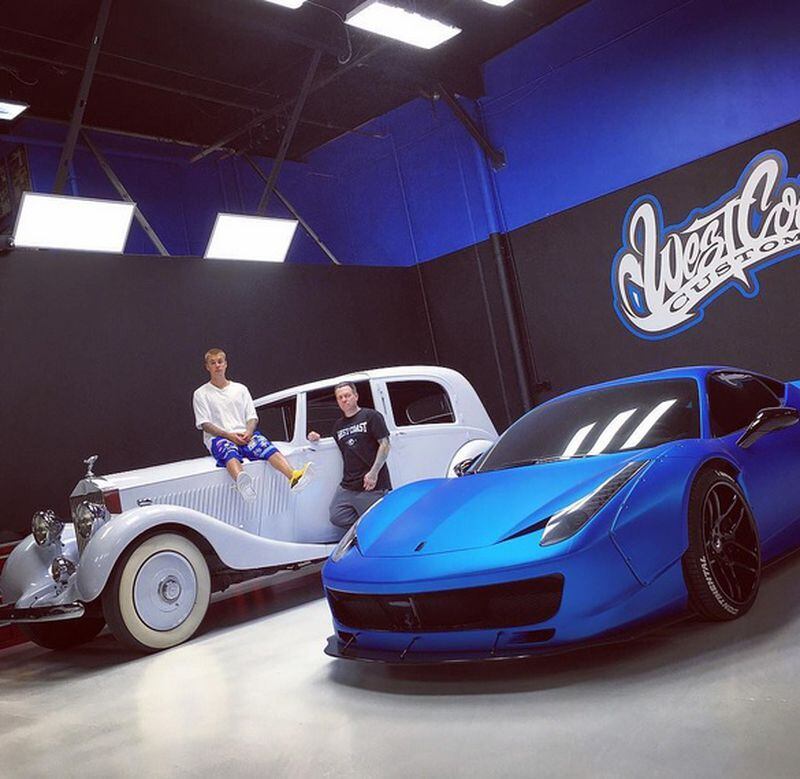 ¿Justin Bieber tiene nuevo auto? - La Tercera