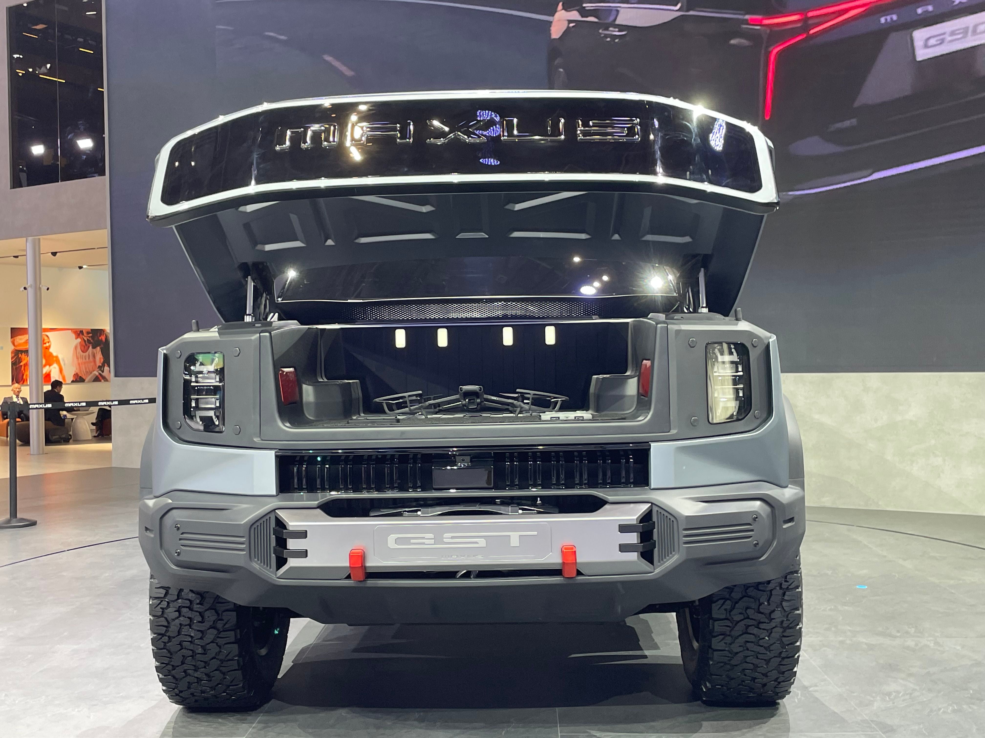 Maxus GST: la nueva pick-up conceptual 100% eléctrica - La Tercera