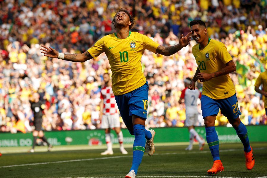 Neymar vuelve con un golazo en victoria de Brasil sobre Croacia - La Tercera