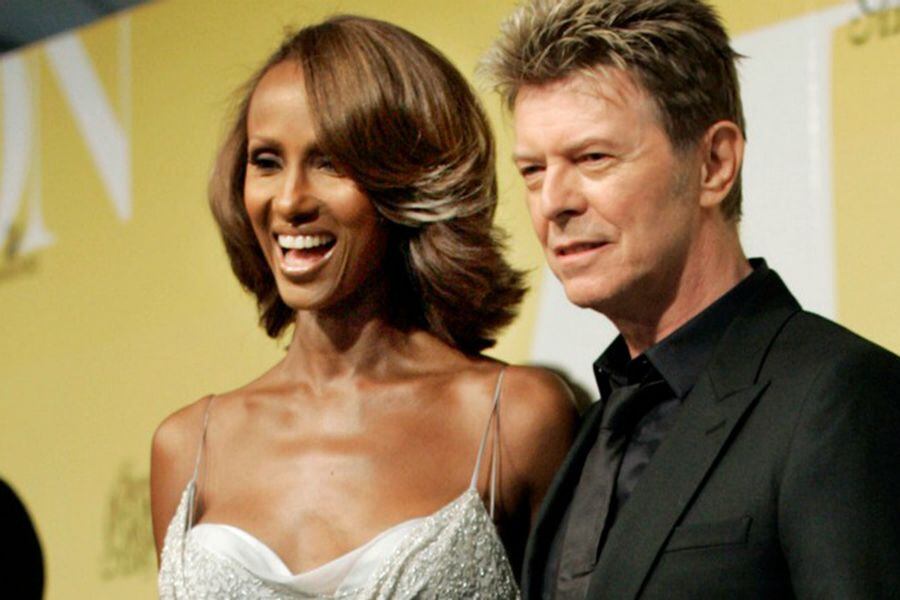 David Bowie e Imán: una historia de amor de dos décadas - La Tercera