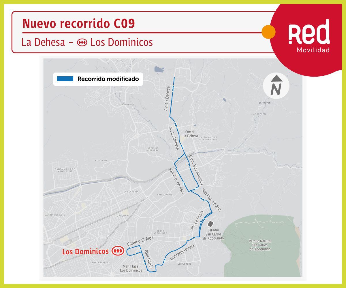 Todos los cambios de recorridos y nuevos servicios de buses - La Tercera