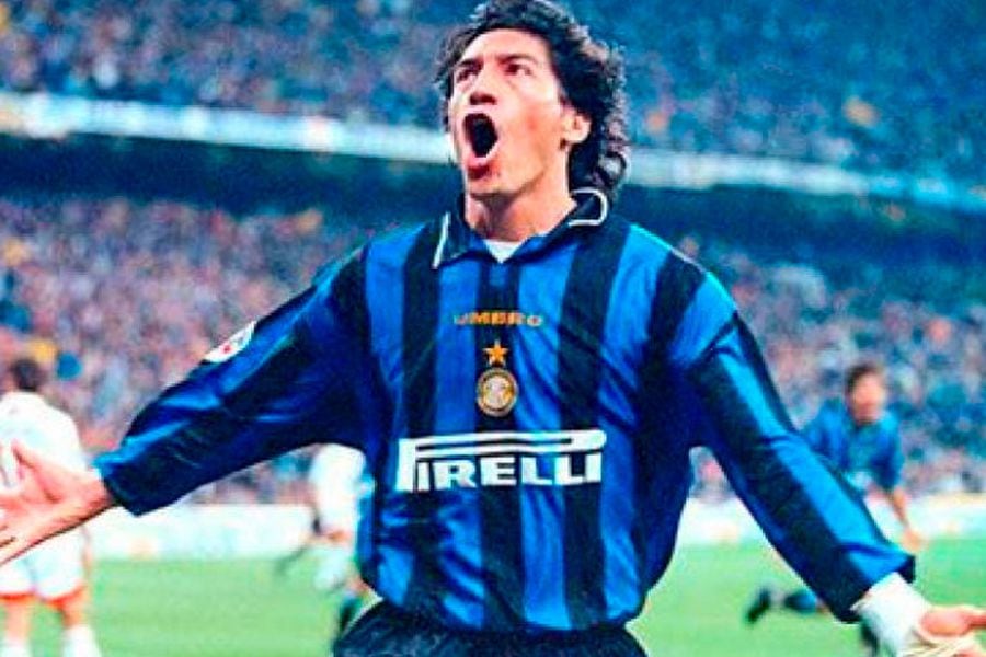 Así fue el gran y emotivo homenaje de Inter de Milán a Iván Zamorano ...