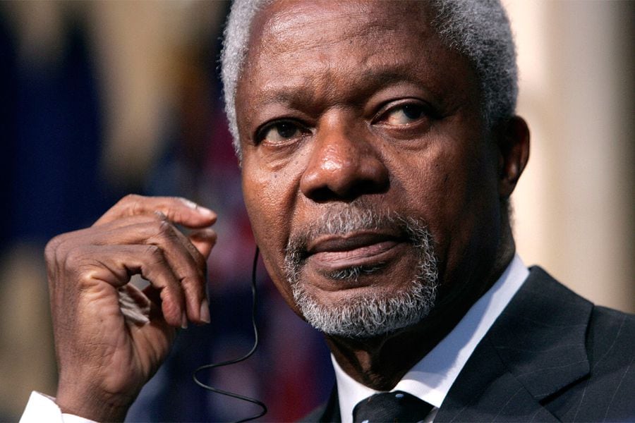 Ex secretario general de la ONU Kofi Annan, muere a los 80 años - La ...