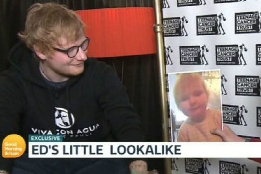 Ed Sheeran habla de su "pequeña doble" que se tomó las redes sociales ...