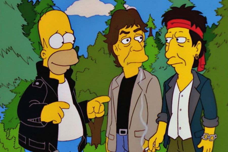 Happy Birthday Simpsons Ramones