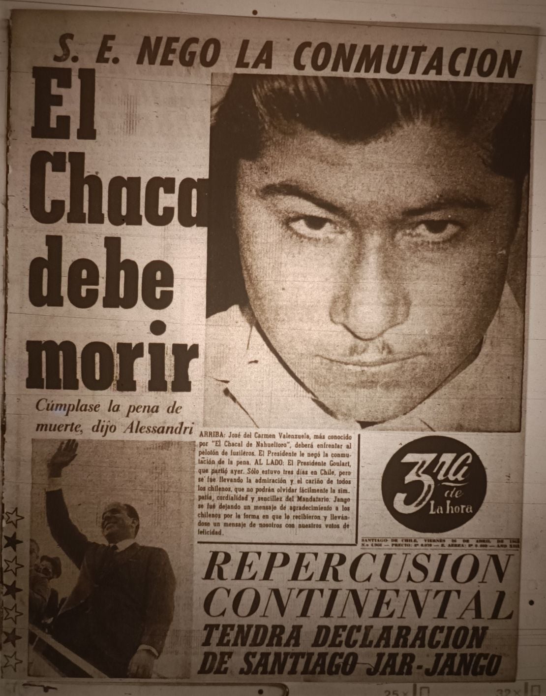 Historia del fusilamiento del Chacal de Nahueltoro - La Tercera