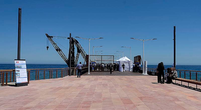 Galería: Reinauguran el Muelle Vergara en Viña del Mar - La Tercera