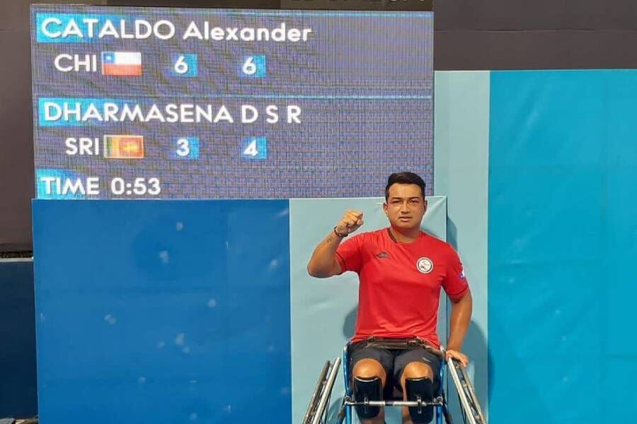 Alexander Cataldo avanza a la segunda ronda del tenis en silla de ...