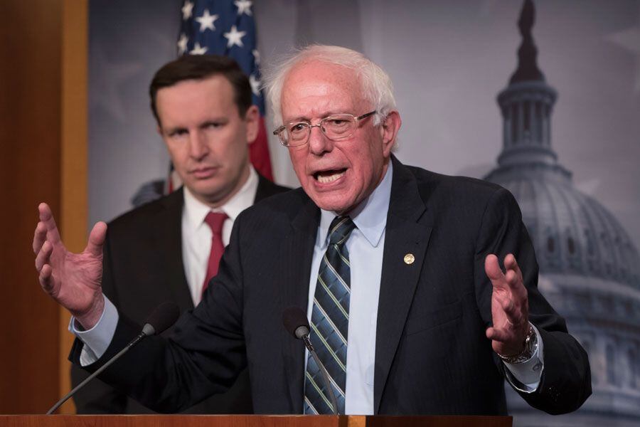 El momentum del viejo Sanders - La Tercera