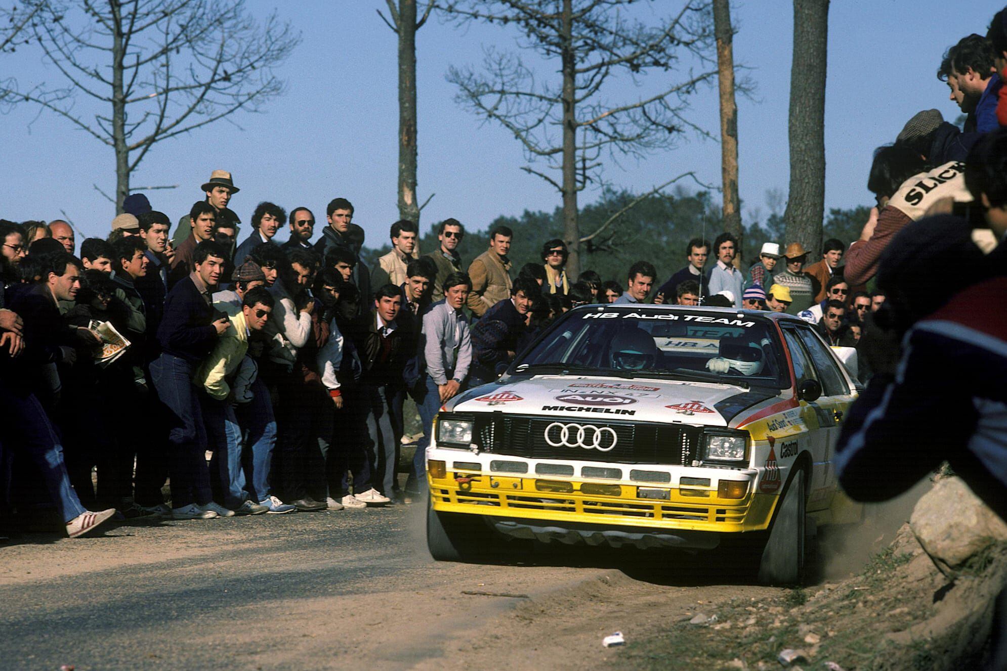 Audi Quattro: 40 años de la súper revolución - La Tercera