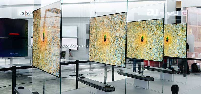 LG presenta televisores "wallpaper" de 4K OLED y con 2,5 milímetros de ...