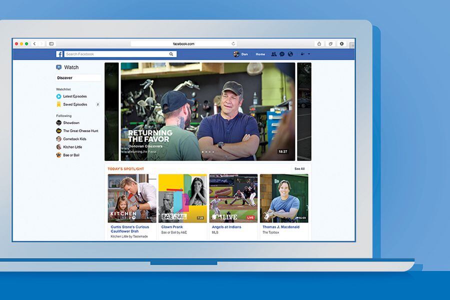 Facebook lanza servicio de videos Watch en todo el mundo - La Tercera