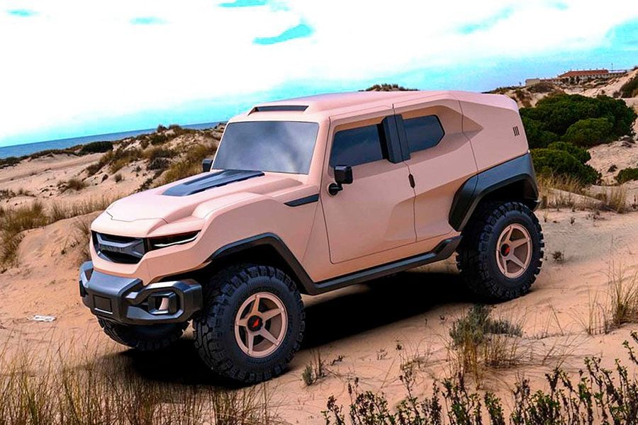 El 4x4 blindado con visión nocturna que se puede comprar como cualquier ...
