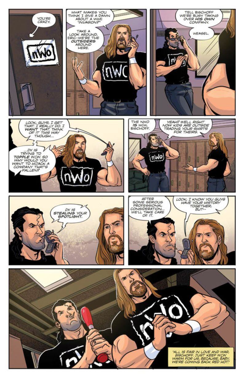 DX invade la WCW en el nuevo cómic de la WWE - La Tercera