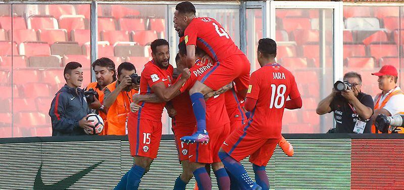 Galería: Las mejores imágenes de Chile vs. Venezuela - La Tercera
