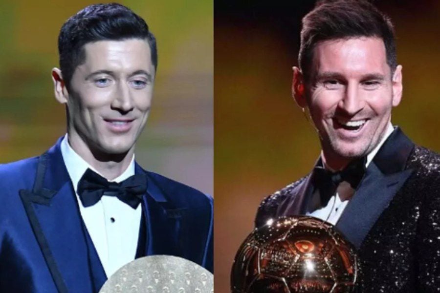 Robert Lewandowski detalla su conversación con Lionel Messi - La Tercera