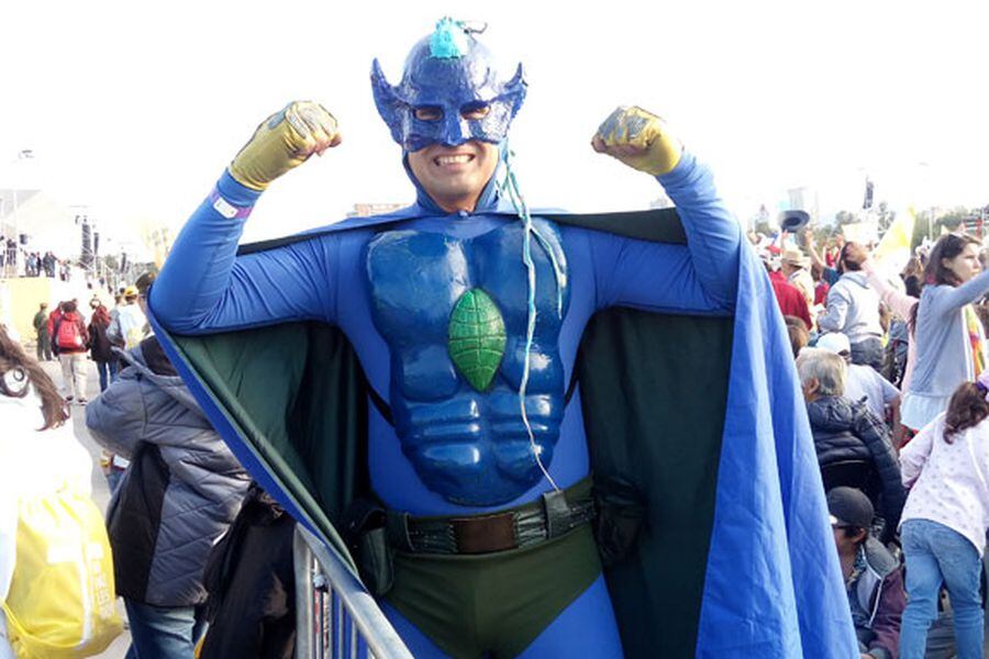 Ecoman: El superhéroe que cuidó el medioambiente en el Parque O'Higgins ...