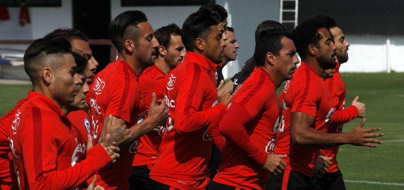 GALERÍA | Las imágenes del primer entrenamiento de Chile pensando en ... GALERÍA | Las imágenes del primer entrenamiento de Chile pensando en ...