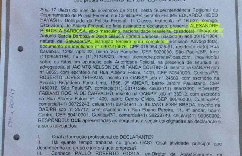 Alexandre Portela Barbosa, el abogado de OAS que sabía demasiado - La ...