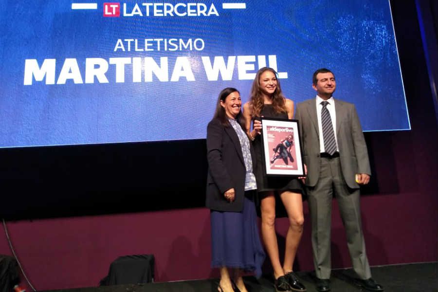 Martina Weil habla sobre sus padres deportistas: "Me han enseñado que ...