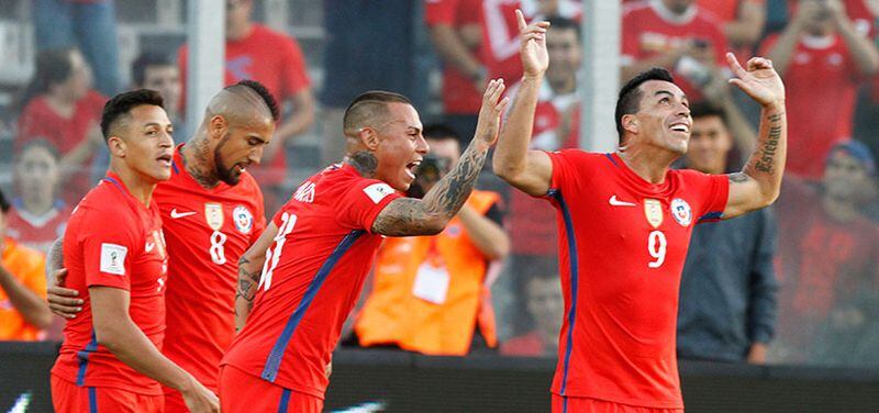Galería: Las mejores imágenes de Chile vs. Venezuela - La Tercera