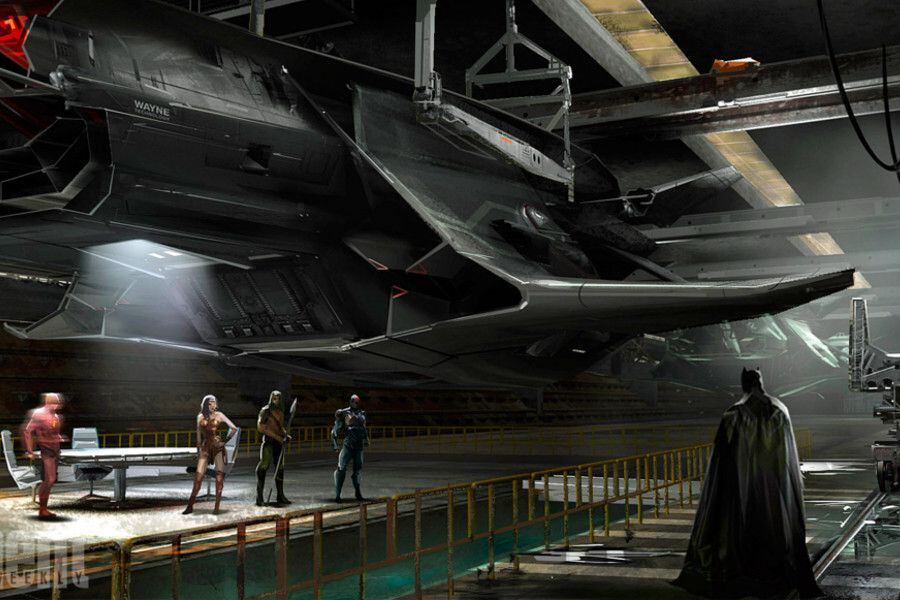 Un acercamiento al "Flying Fox", el jet de La Liga de la Justicia - La ...