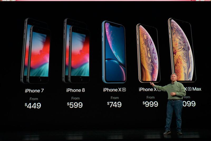 El nuevo iPhone "de bajo costo" de Apple tiene un precio base de 749 ...