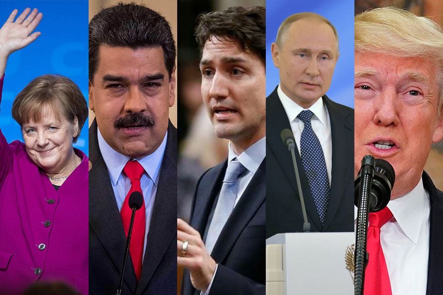 Trudeau, Merkel y Macron los líderes mundiales con mayor aprobación de ...