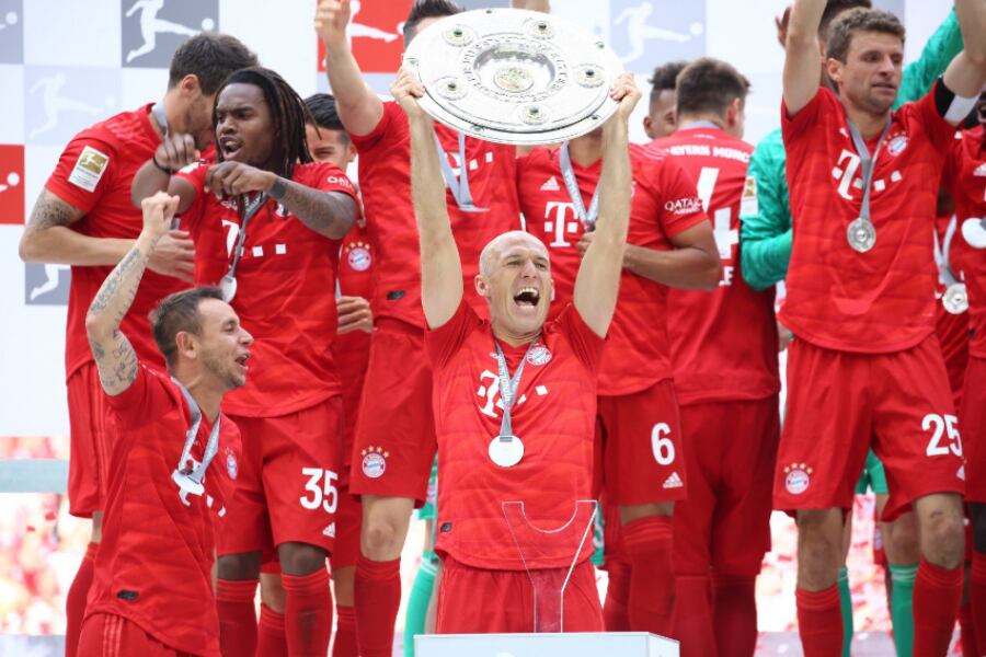 Con goleada incluida, Bayern Múnich se coronó campeón de la Bundesliga ...