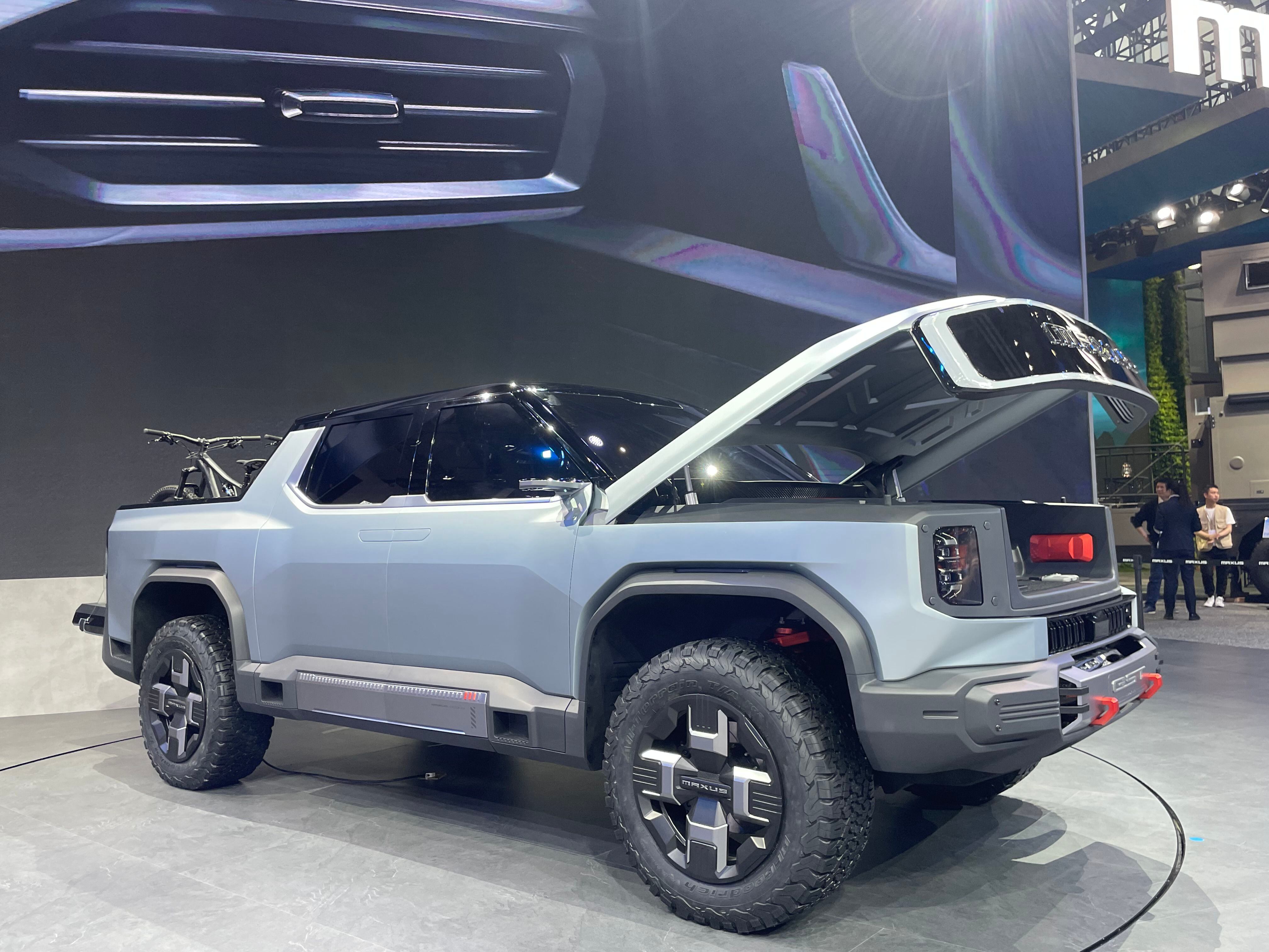 Maxus GST: la nueva pick-up conceptual 100% eléctrica - La Tercera