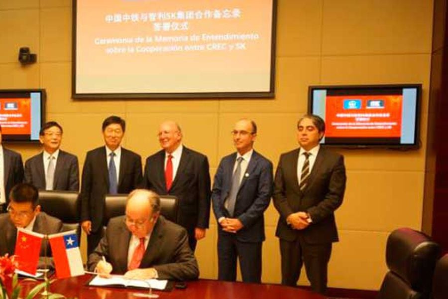 Sigdo Koppers firma acuerdo con China Railway Group para proyectos de ...