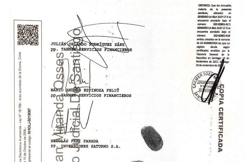 El desconocido rol de Nicolás Frei: Contrajo deudas a nombre de Saturno ...