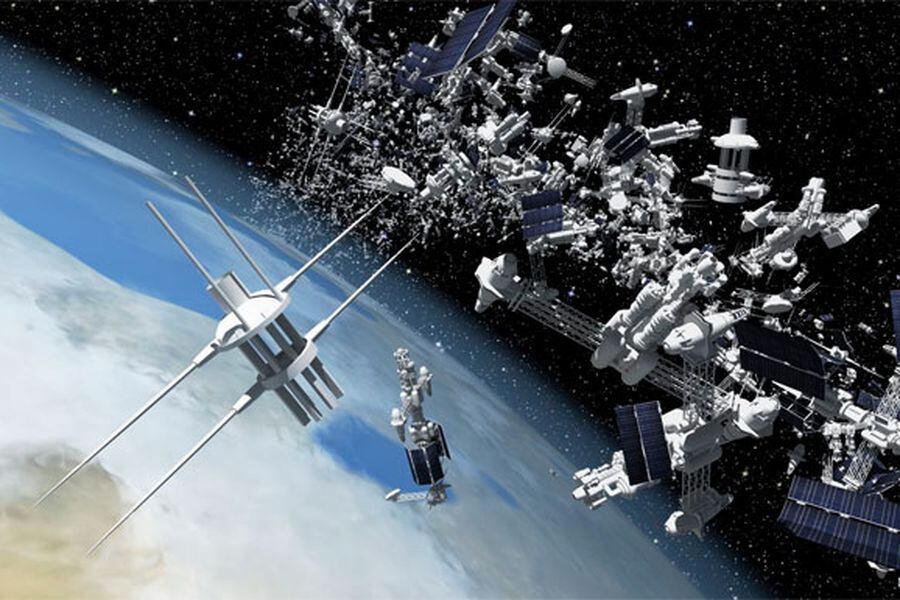 La chatarra espacial podría destruir satélites y afectar la economía ...