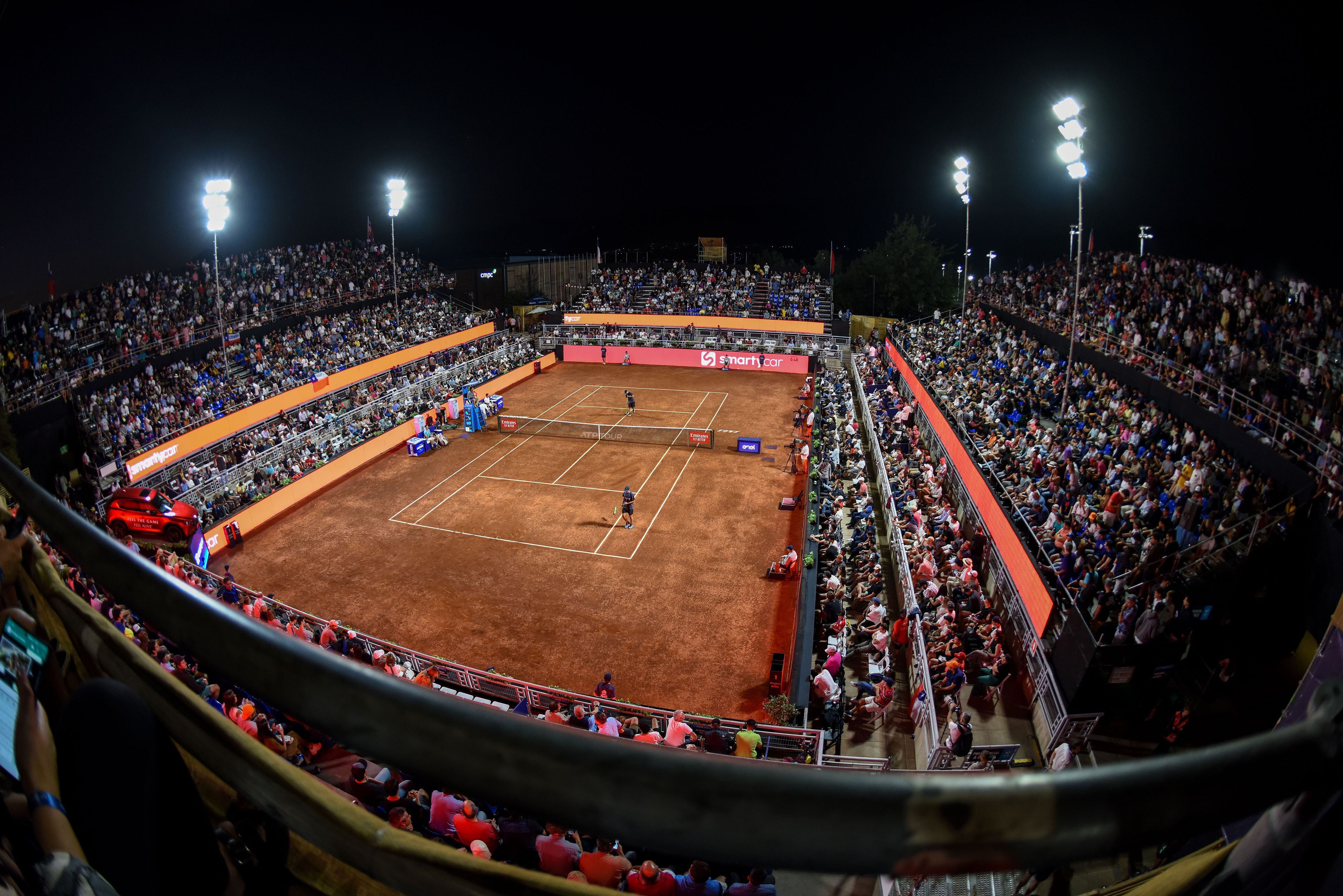 Garin, Schwartzman y Fognini crítican la cancha del Chile Open - La Tercera