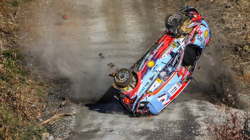 ¡Mira los Top 5 Moments del Rally de Chile según el WRC! - La Tercera