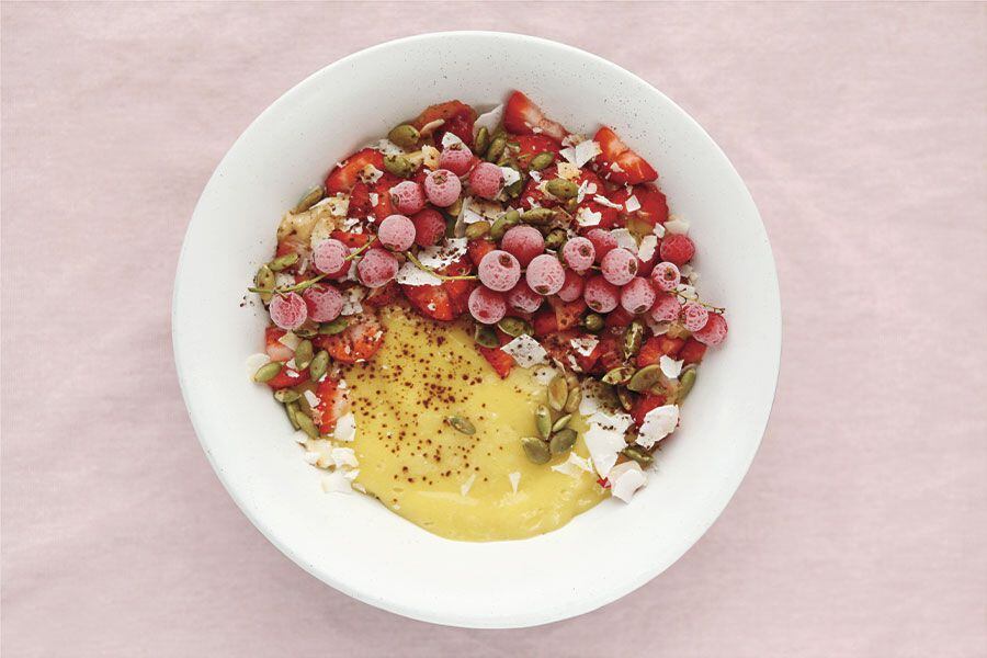 Bol de mango - La Tercera