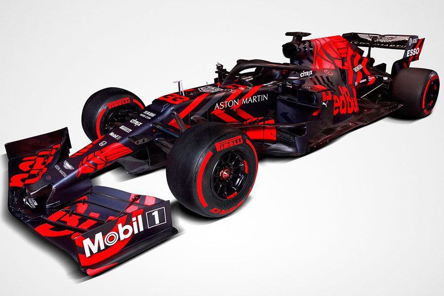 Red Bull desvela su nuevo coche para la temporada 2019 - La Tercera