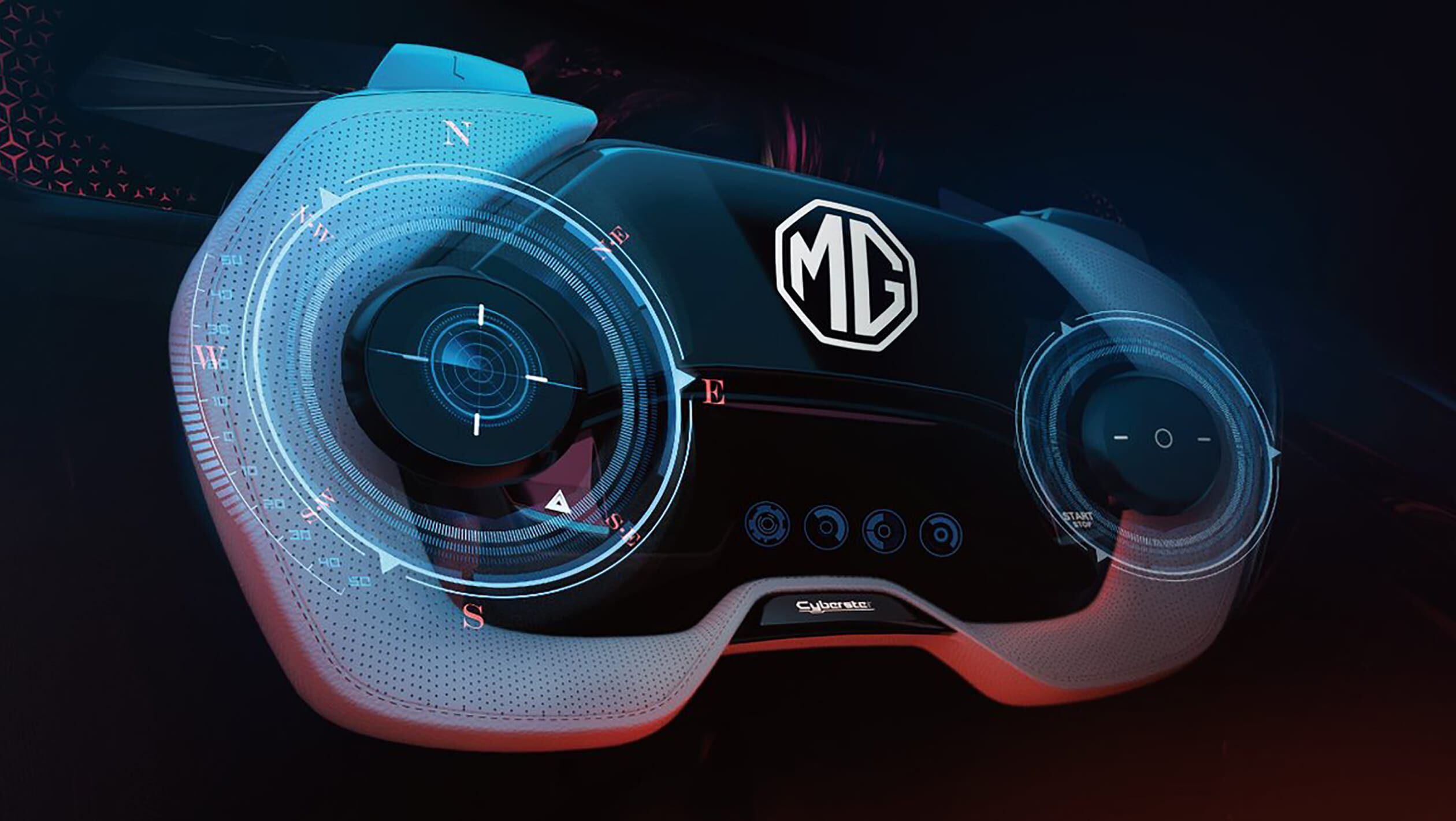 MG devela el Cyberstar Concept, su esperado roadster eléctrico - La Tercera