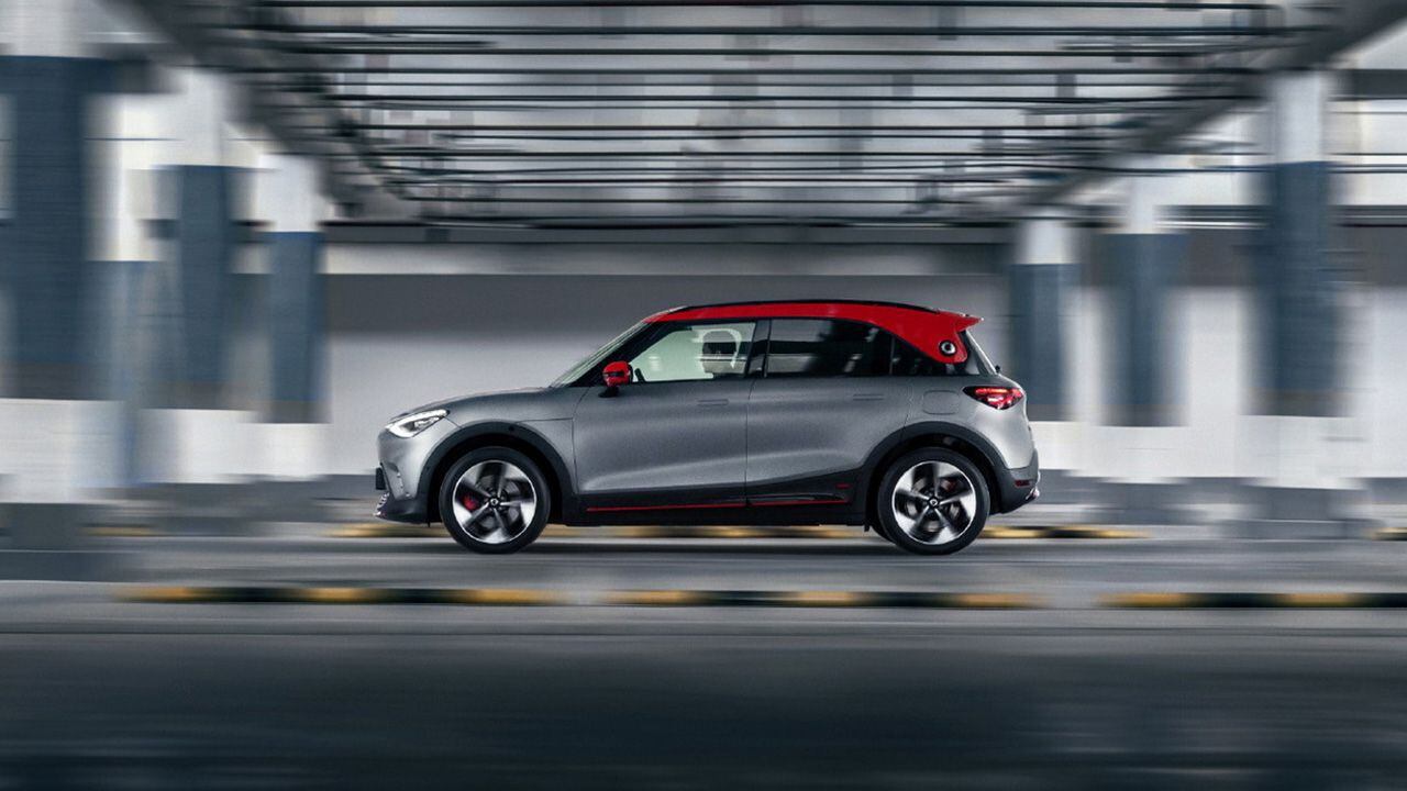 La versión más rabiosa del Smart #1 tiene más de 400 Hp y tracción ...