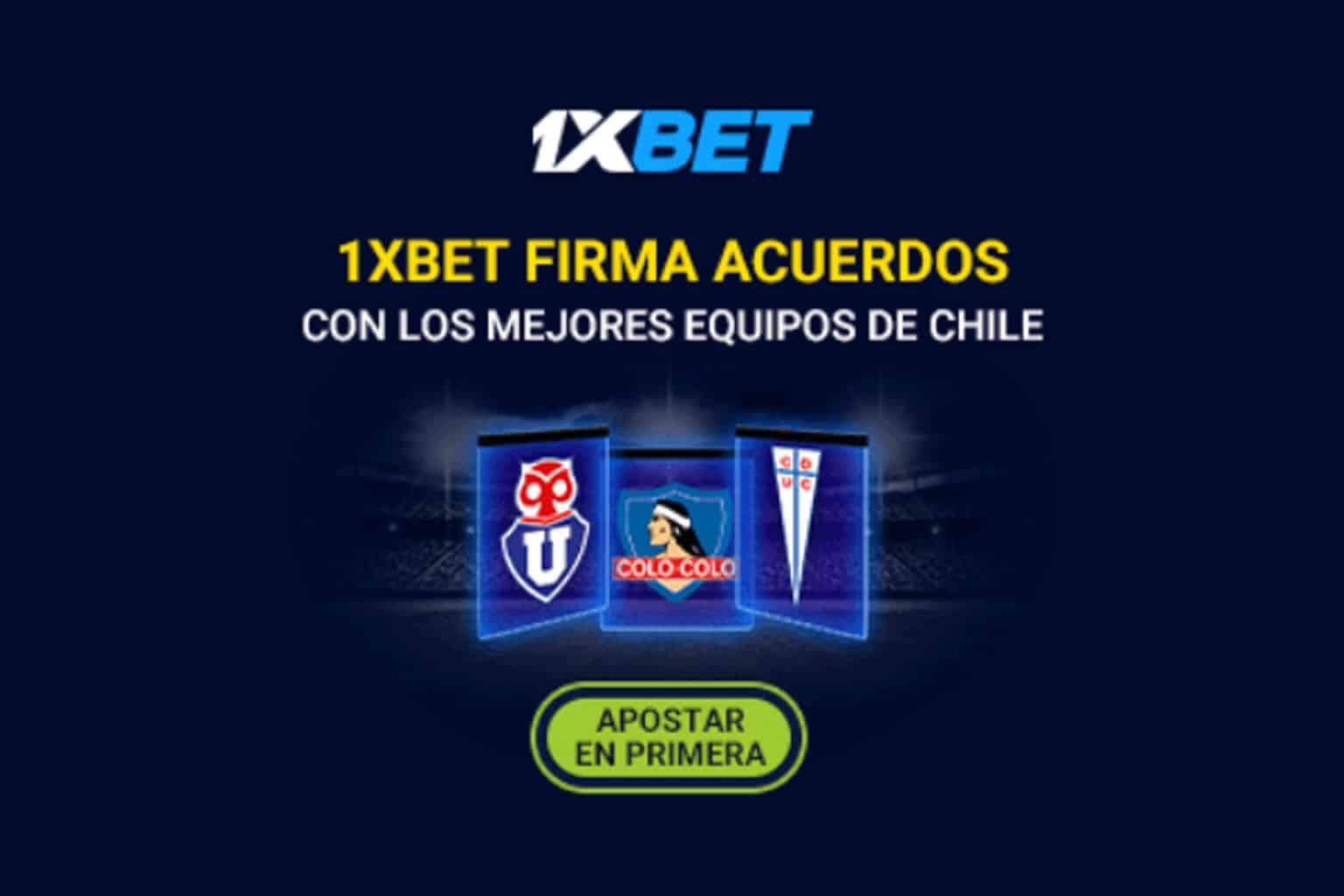 Código promocional 1xbet Chile TERCEBET: ¡100% adicional hasta $195000 CLP! - La Tercera