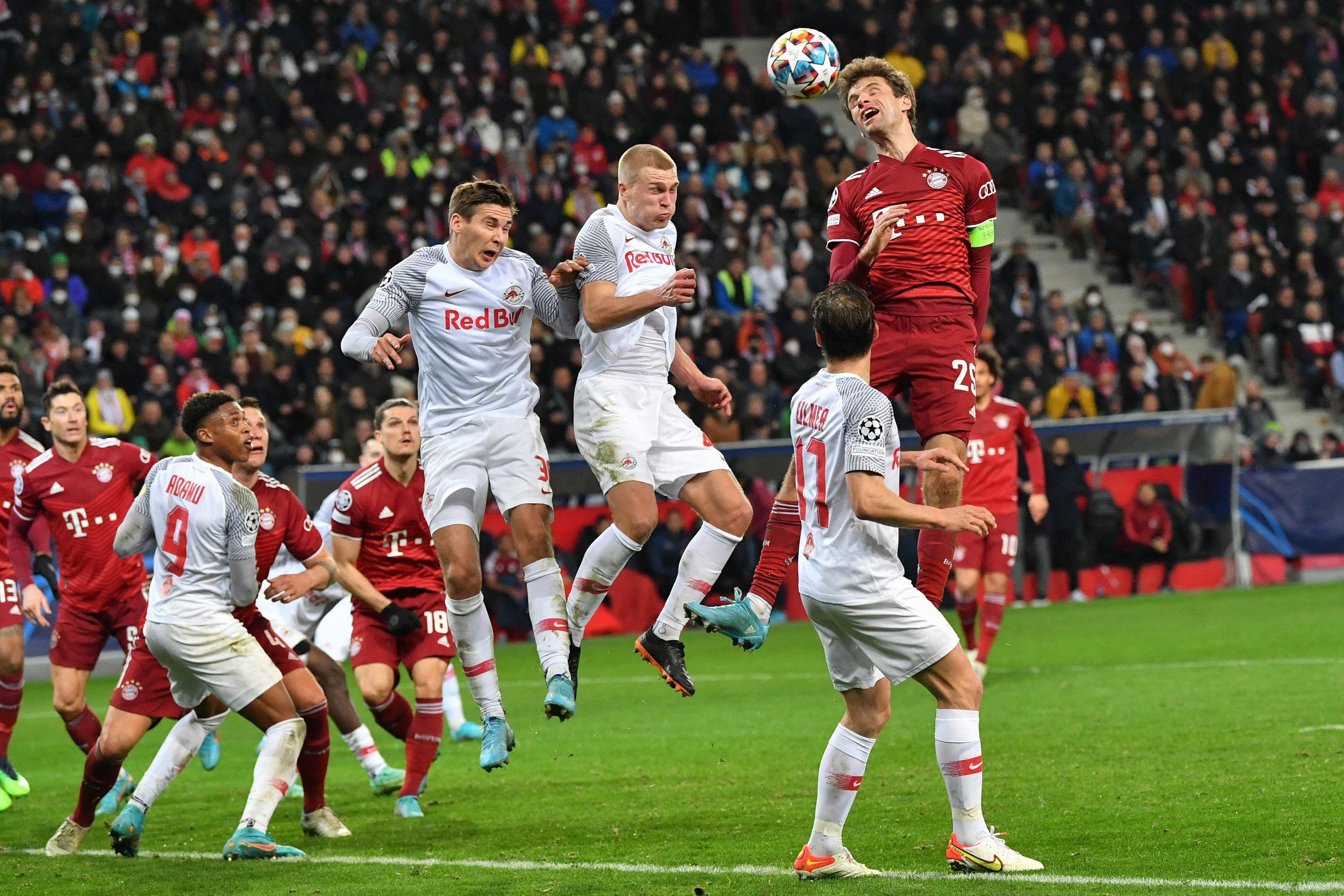 El Bayern Múnich le empata al Salzburgo en el minuto 90 - La Tercera