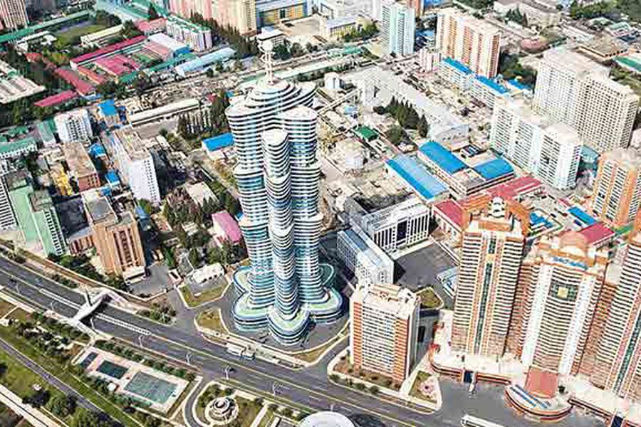 El fotógrafo que retrata a Norcorea desde el aire - La Tercera