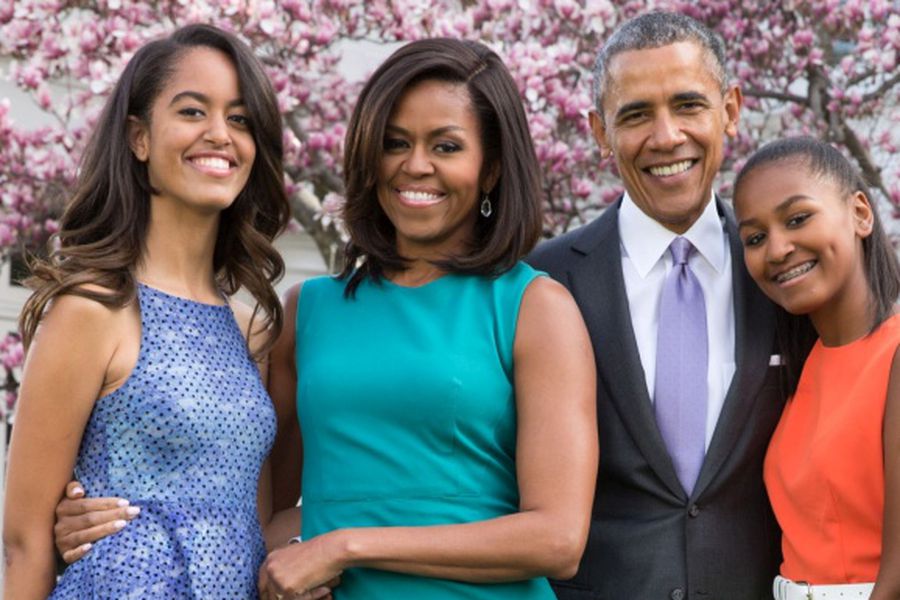 Michelle Obama sorprende con su pelo al natural - La Tercera