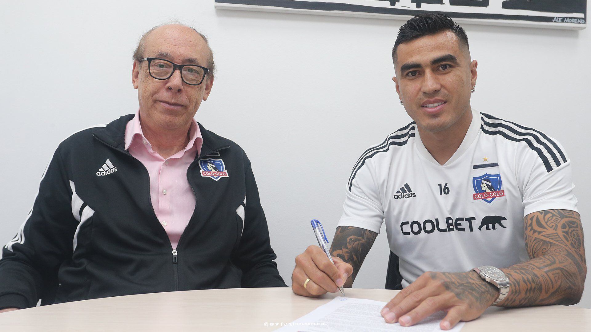 Darío Lezcano fue presentado en Colo Colo y se mostró ilusionado: "Es ...