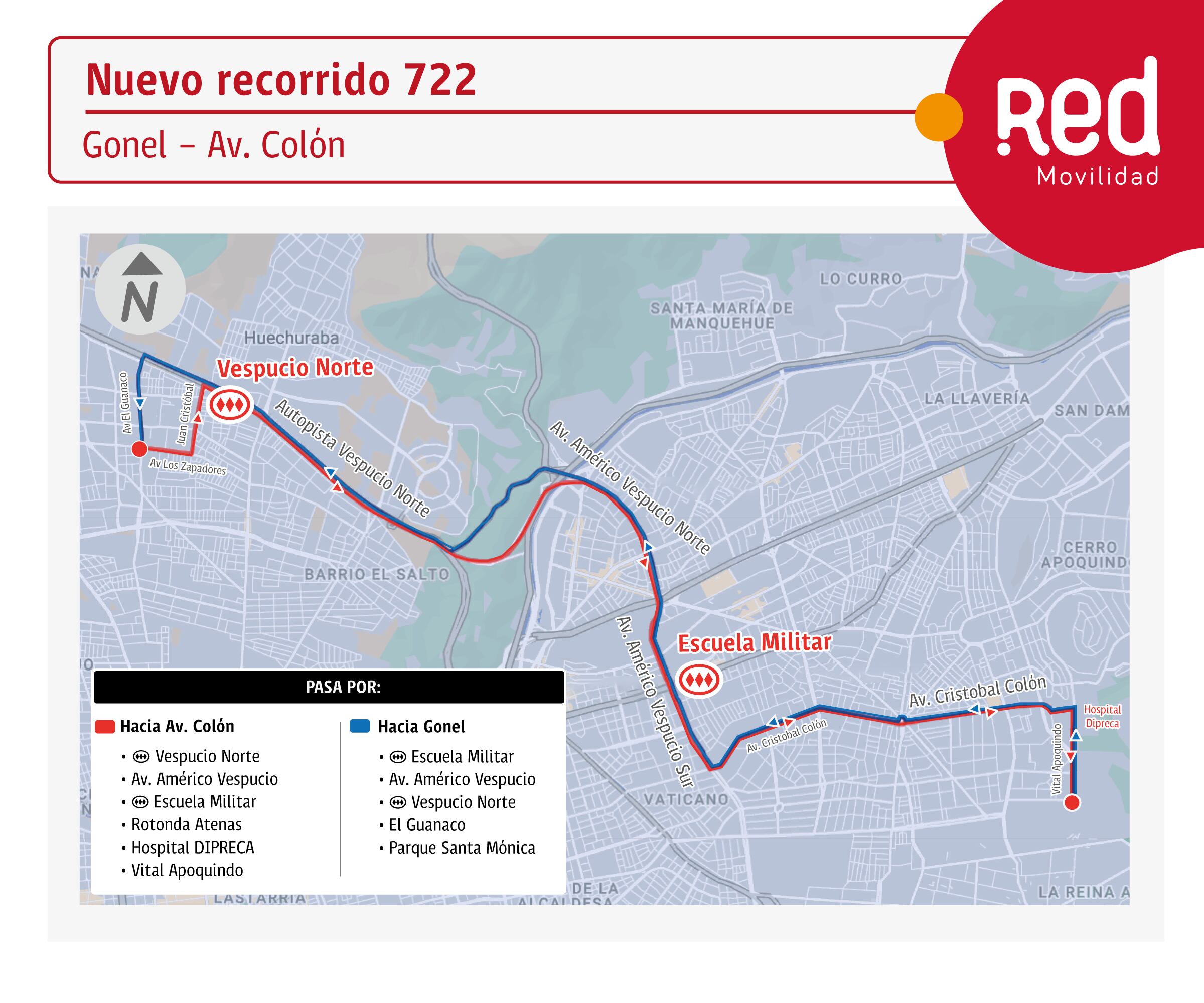 Todos los cambios de recorridos y nuevos servicios de buses - La Tercera