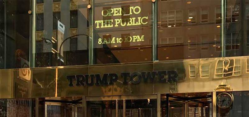 Un día en la Torre Trump, el corazón del imperio del presidente de EE ...