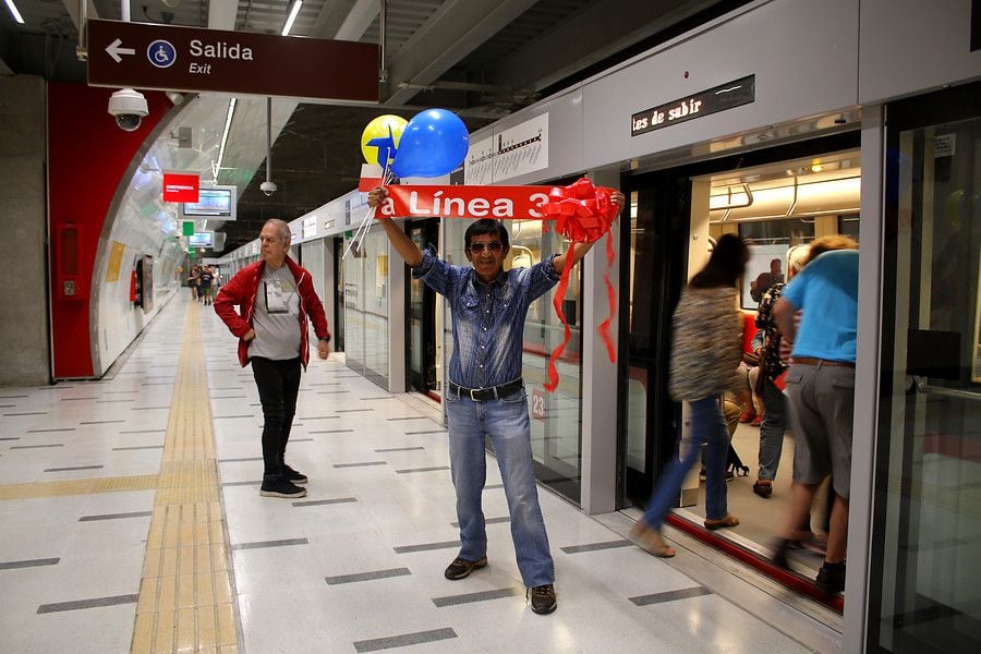 Metro asegura que apertura de Línea 3 logró descongestionar estación ...