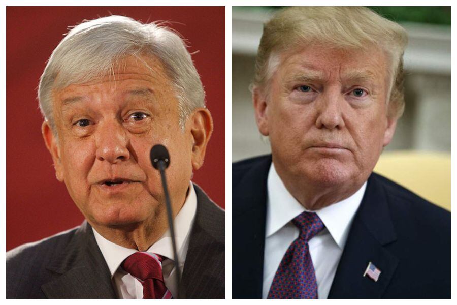 Trump y AMLO expresan intención de concretar su primer encuentro ...