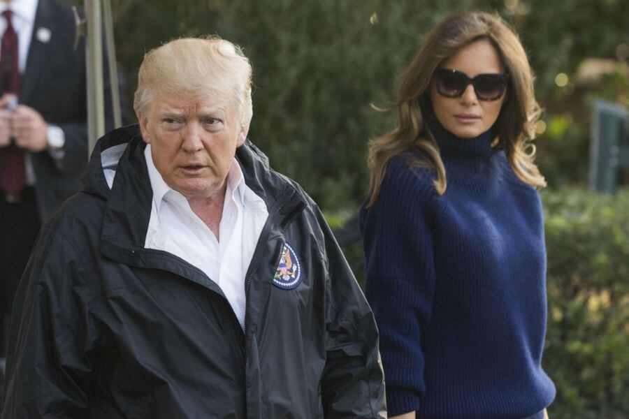 Trump llega a Puerto Rico para evaluar medidas tras huracán María - La ...